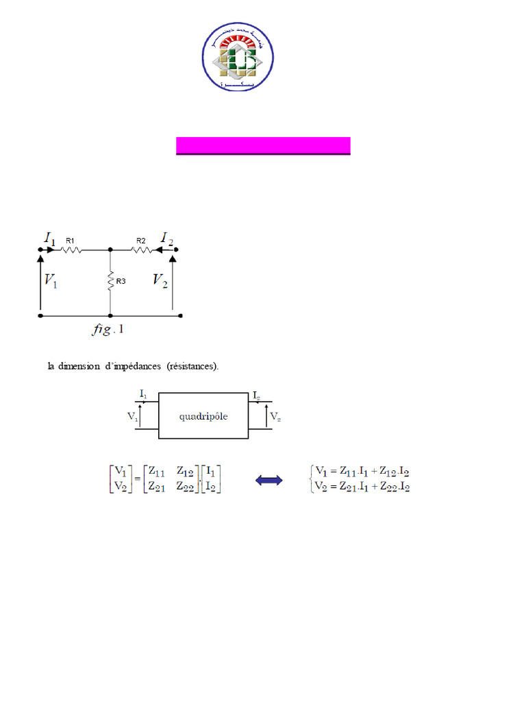 Correction TD N3-Electronique F1 | PDF