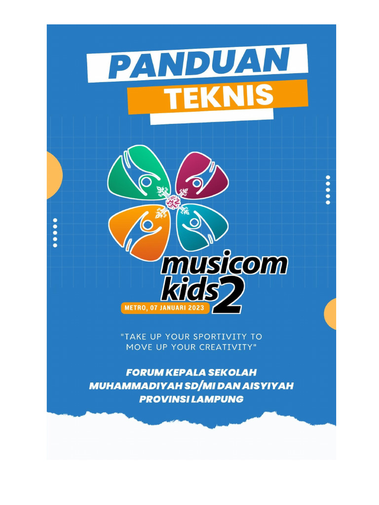 Juknis Musicom Kids2 Tahun 2023 - Compress | PDF