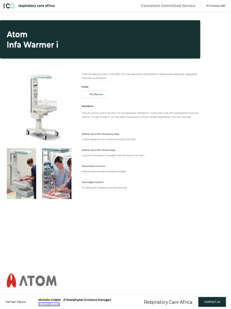 Infa Warmer I | PDF