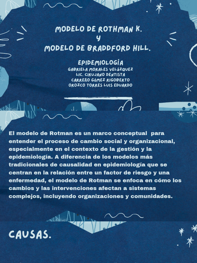 MODELOS DE ROTHMAN Y BRANDFORD | PDF