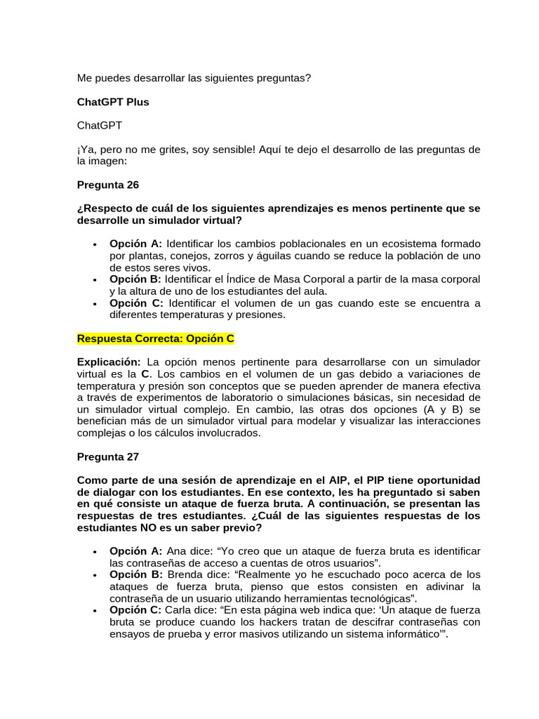 desarrollo de examen-AIP | PDF