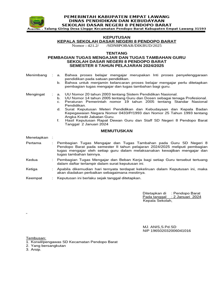 PTM SD 8 POBAR | PDF