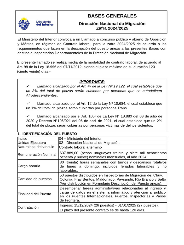 Bases Generales - 0 | PDF
