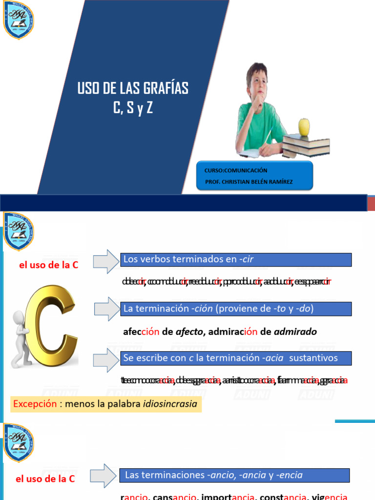 USO_DE_GRAFIAS_C_S_Y_Z | PDF