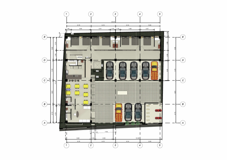 Planta Arquitectonica 1 Propuesta 5 | PDF