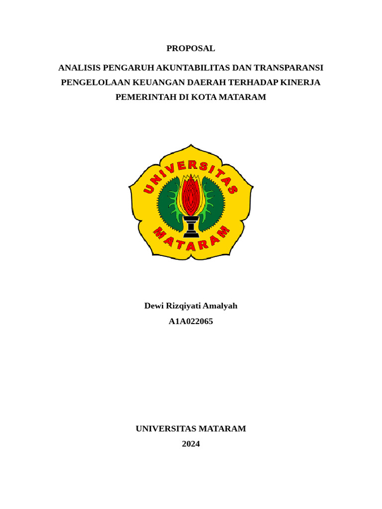 Dewi R. Amalyah (A1a022065) | PDF