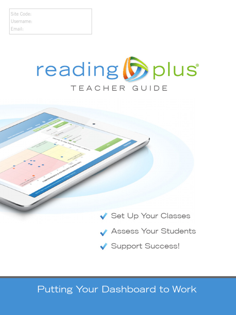 Reading Plus Teacher Guide | PDF