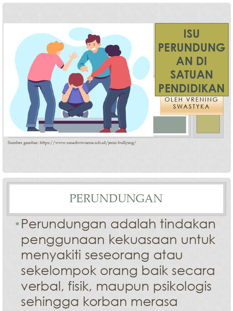Isu Perundungan Di Satuan Pendidikan | PDF