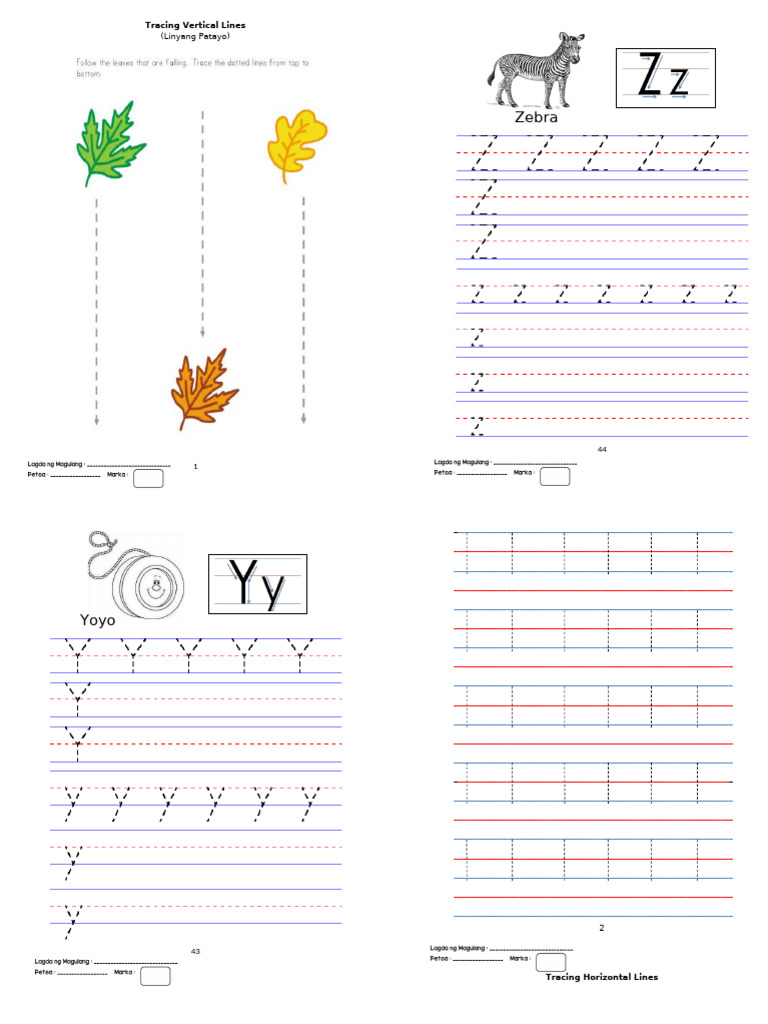 Tracing Booklet | PDF