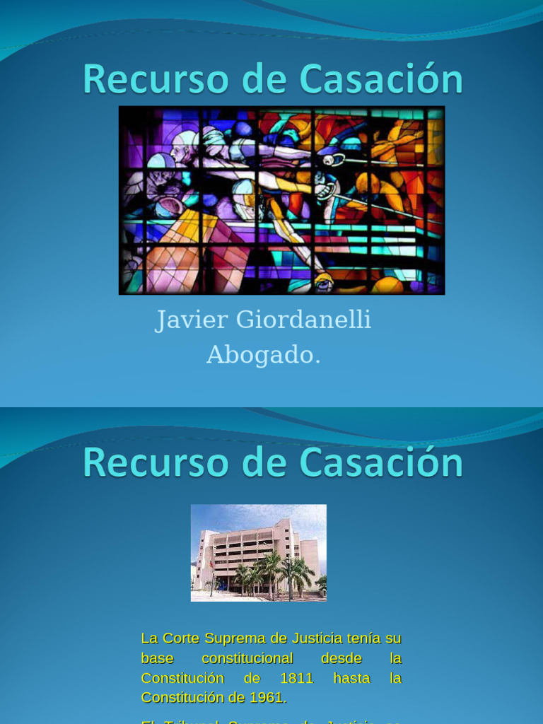 Recurso de Casacion | PDF