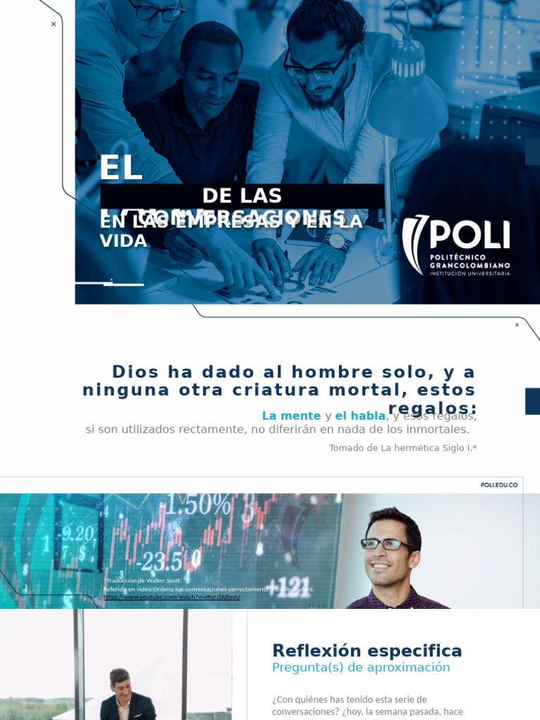 Poli - El Poder de Las Conversaciones | PDF | Metafísica | Realidad