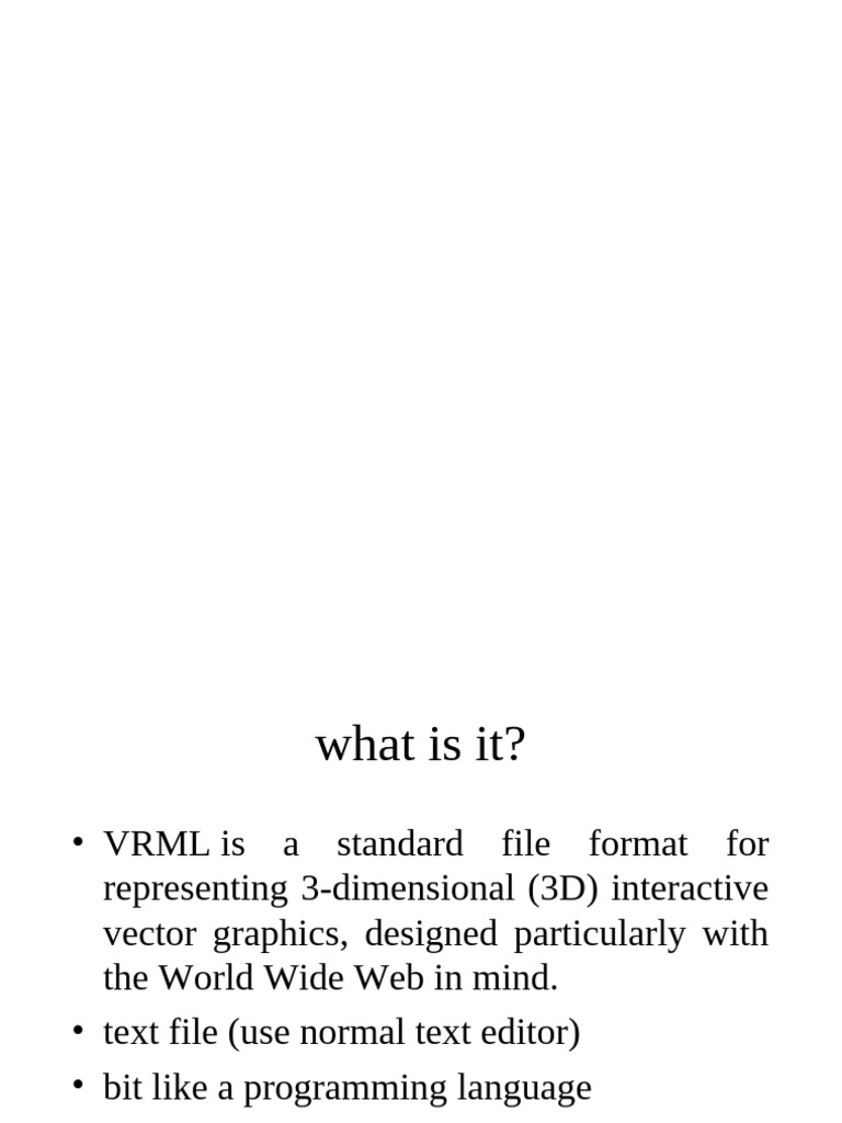 VRML | PDF