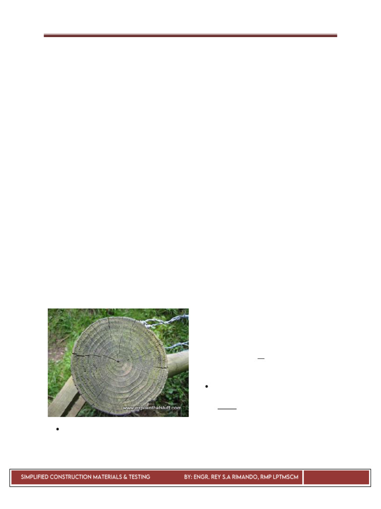 LESSON 3 Different Construction Materials - Wood | PDF