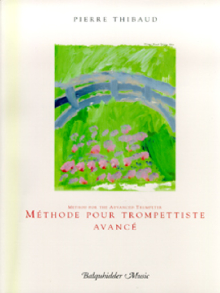 Pierre Thibaud - Method For The Advanced Trumpeter | PDF