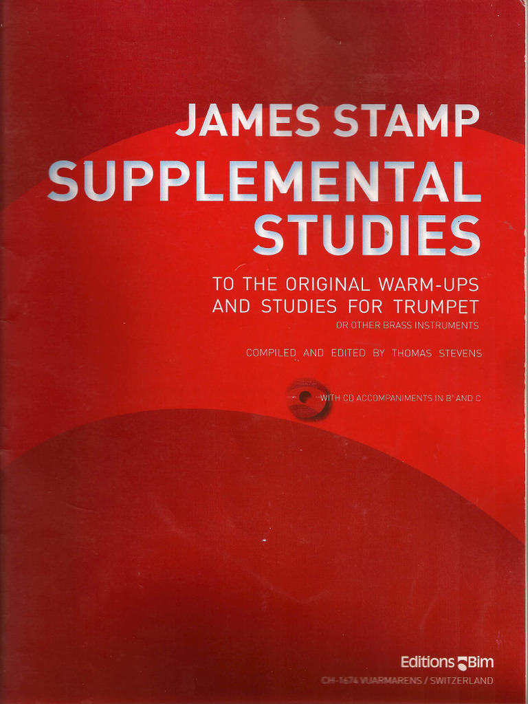 James Stamp - Supplemental Studies | PDF
