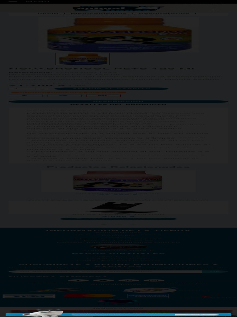 Novabroncol Pets 120 ML | PDF