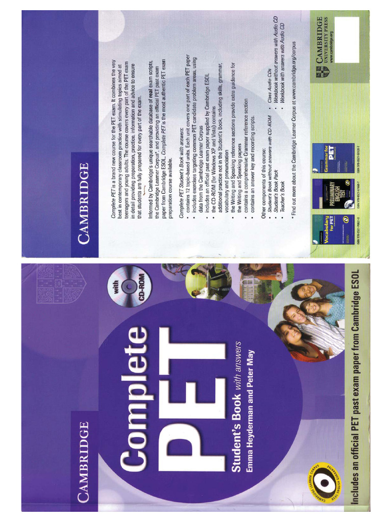 VERSION - IMPRIMIR - Complete Pet Student's Book W.A. | PDF