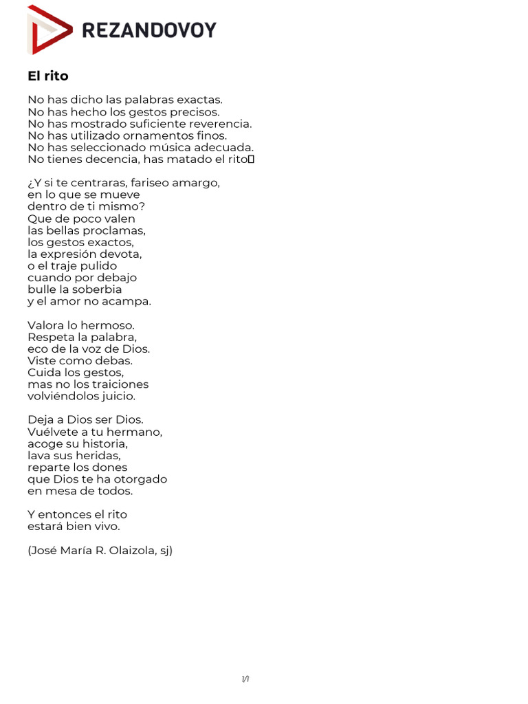 El Rito | PDF