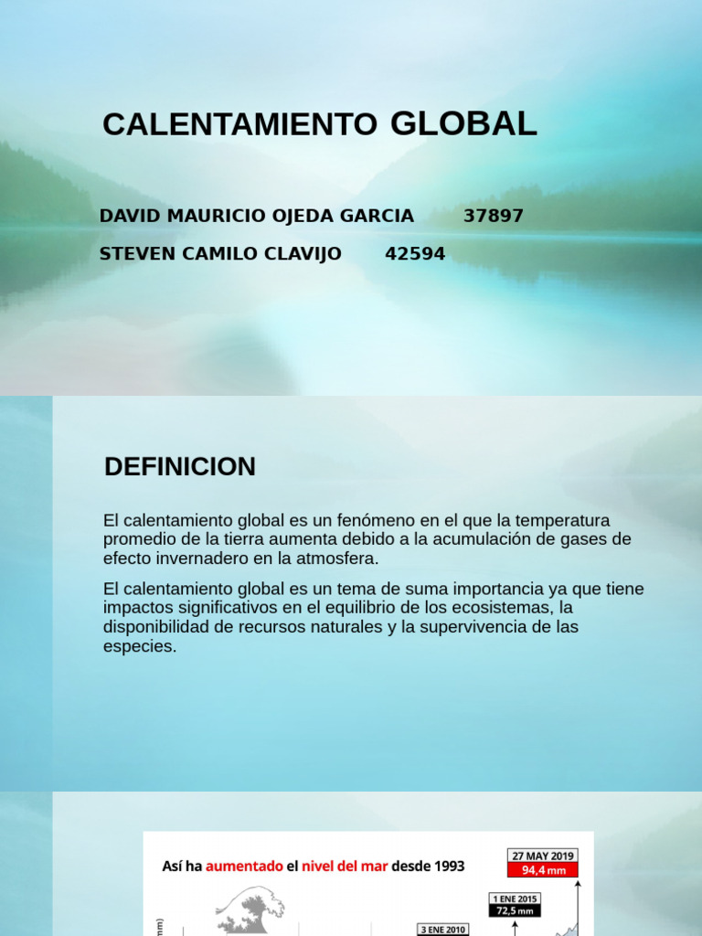 Calentamiento Global | PDF