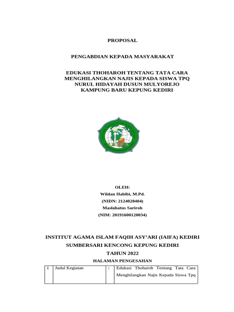 Proposal PKM | PDF