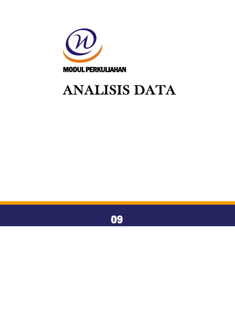Analisis Data - Modul 9 - Analisis Korelasi | PDF