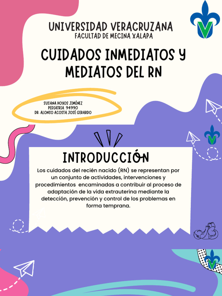 Cuidados Inmediatos y Mediatos Del Recien Nacido | PDF