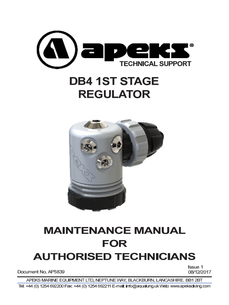 Apeks DB4 | PDF