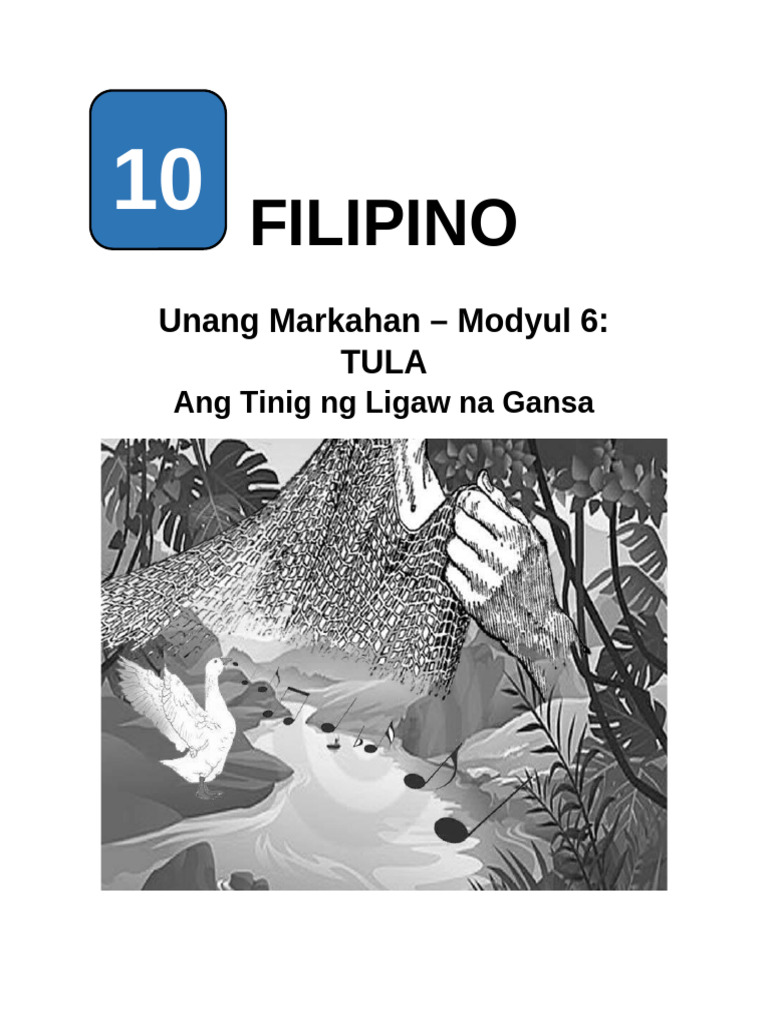 Fil10 Q1 Mod6 Wk6 | PDF