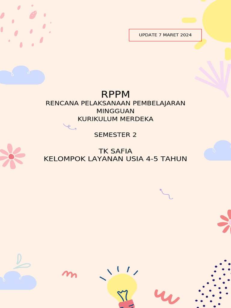 RPPM TK A 4-5 S2 | PDF