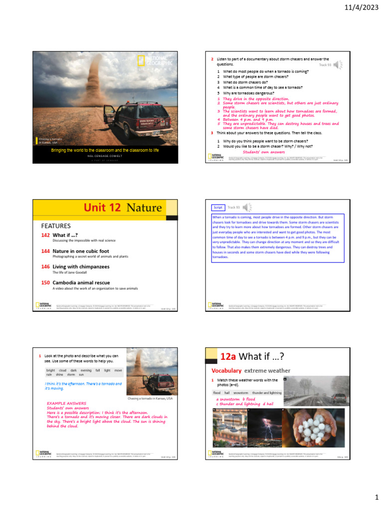 Day 6 (Unit 12 A, B, C) | PDF | Physical Geography | Earth Sciences