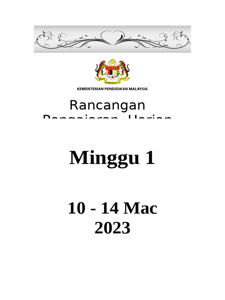 Border Minggu | PDF