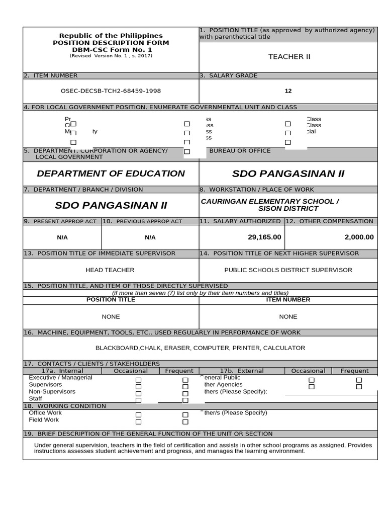 PDF Teacher II | PDF PDF Teacher II | PDF