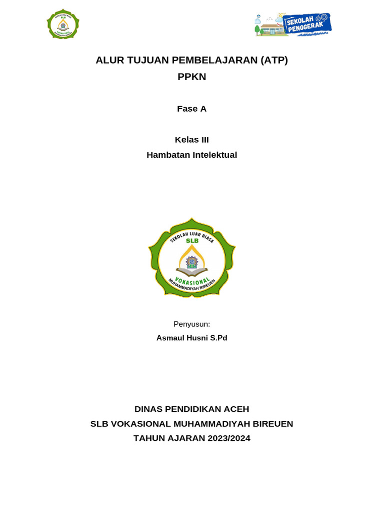 ATP - PKN - Asmaul Husni | PDF