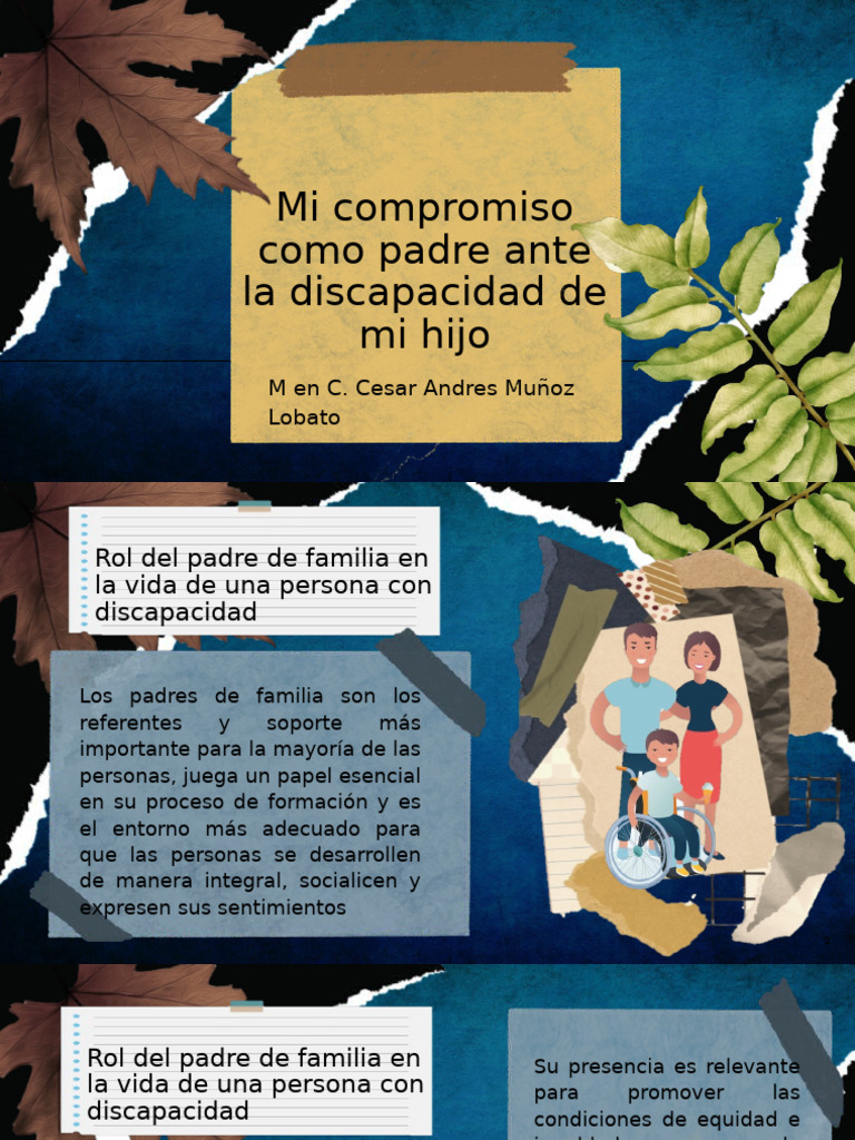 Mi Compromiso Como Padre Ante La Discapacidad | PDF