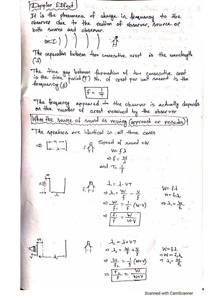 Doppler Effect | PDF