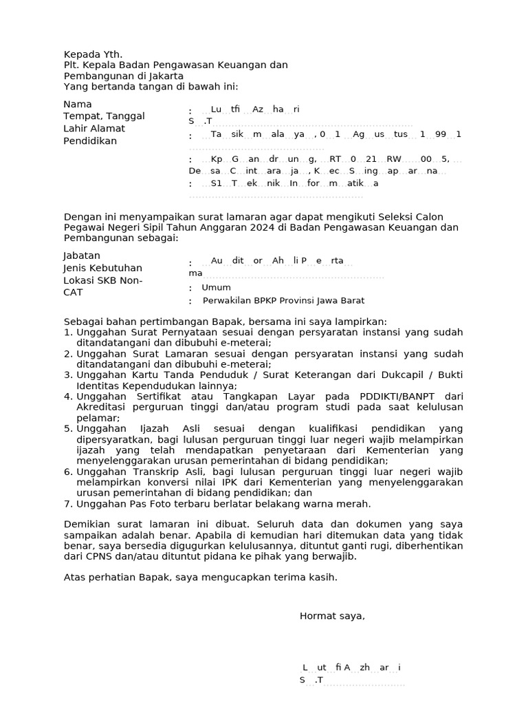 Microsoft Word - 04 Lampiran IV Surat Lamaran - 20240820165504 Lampiran ...