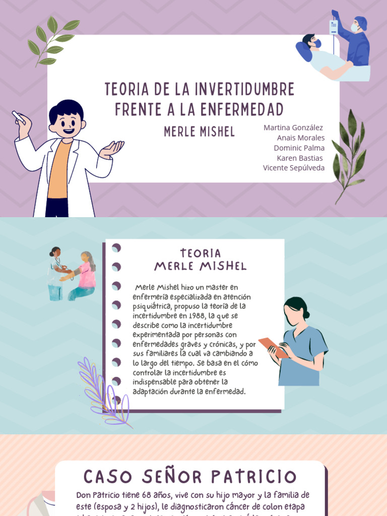 Teoría de La Incertidumbre Frente A La Enfermedad | PDF