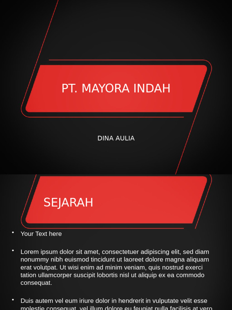Mayora Indah | PDF