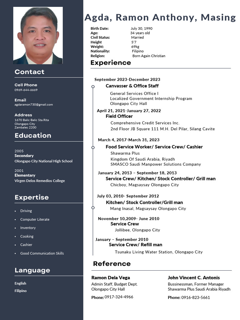 Agda, Ramon Anthony, Masing | PDF