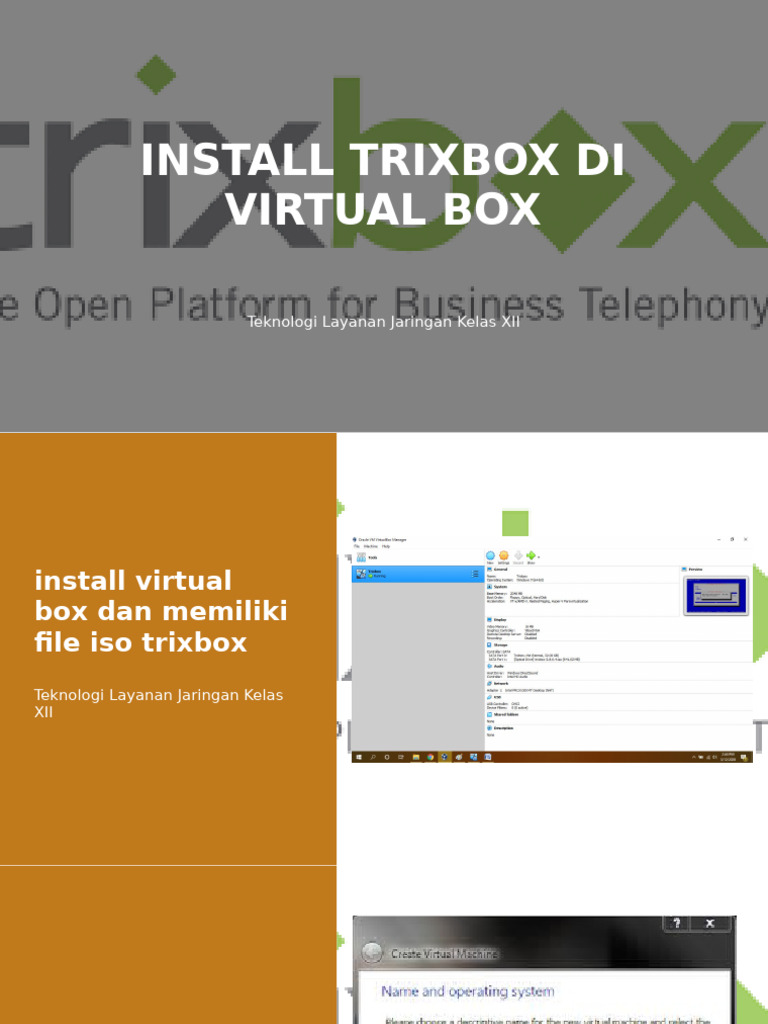 Install Trixbox Di Virtual Box | PDF