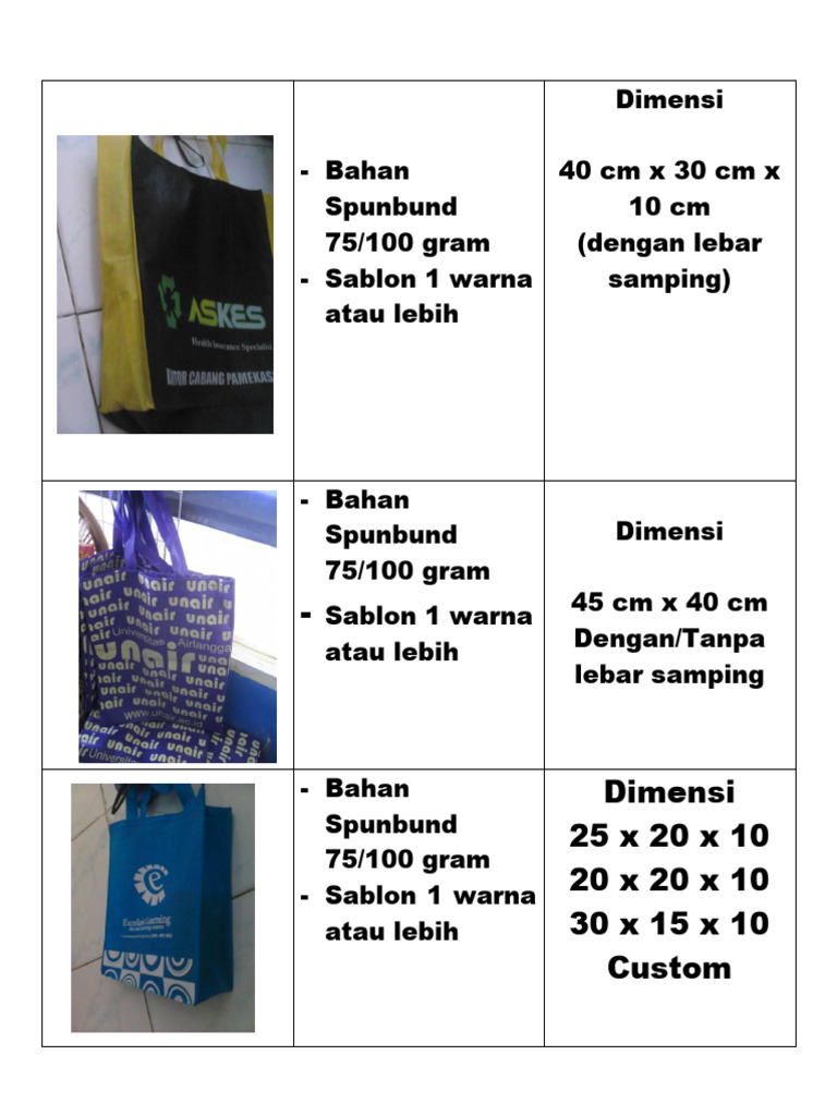 Katalog Tas | PDF