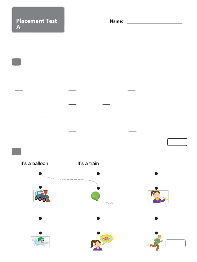 PlacementTest A | PDF