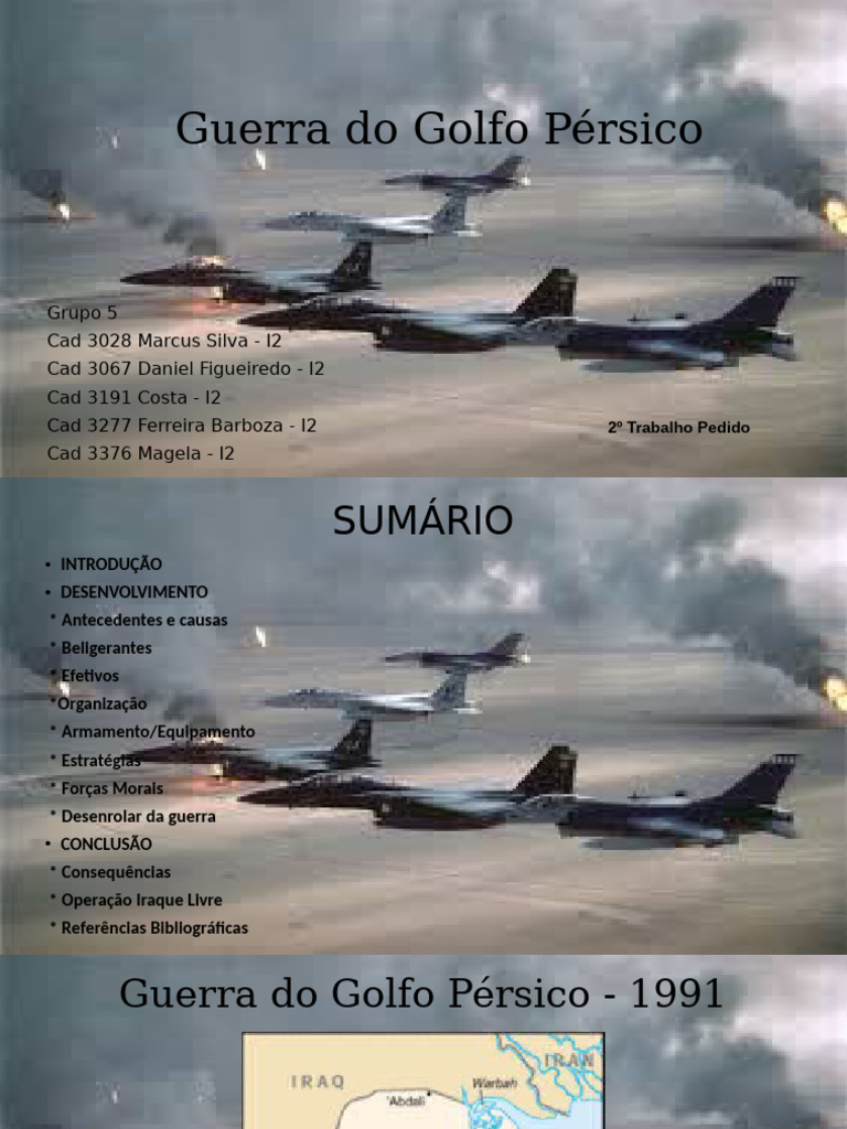 Guerra Do Golfo Pérsico | PDF