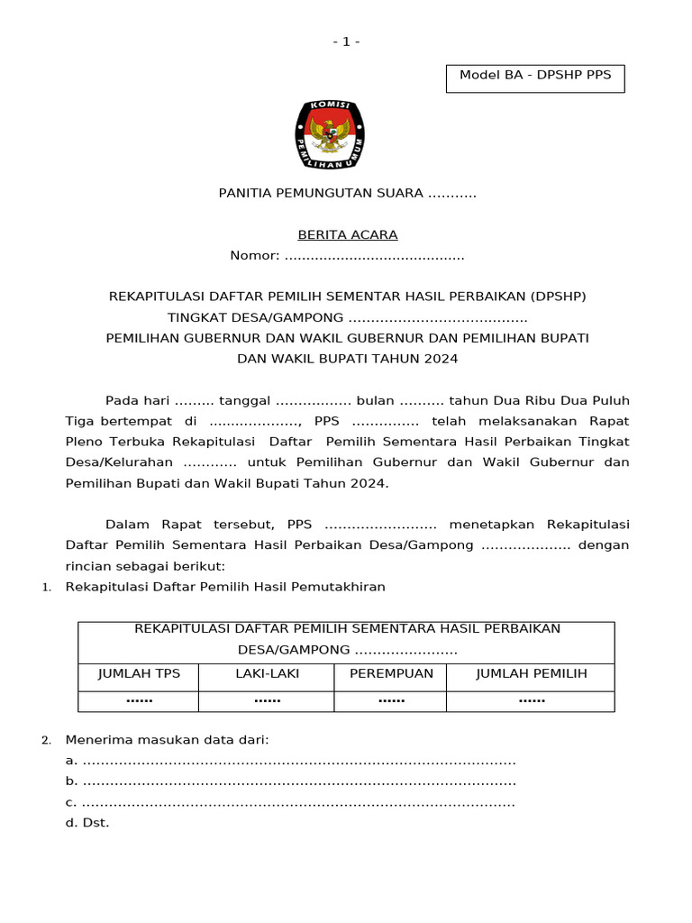 05 Ba DPSHP DPS | PDF