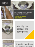 Clinical Pelvimetry Procedure Guide | PDF | Pelvis | Vagina