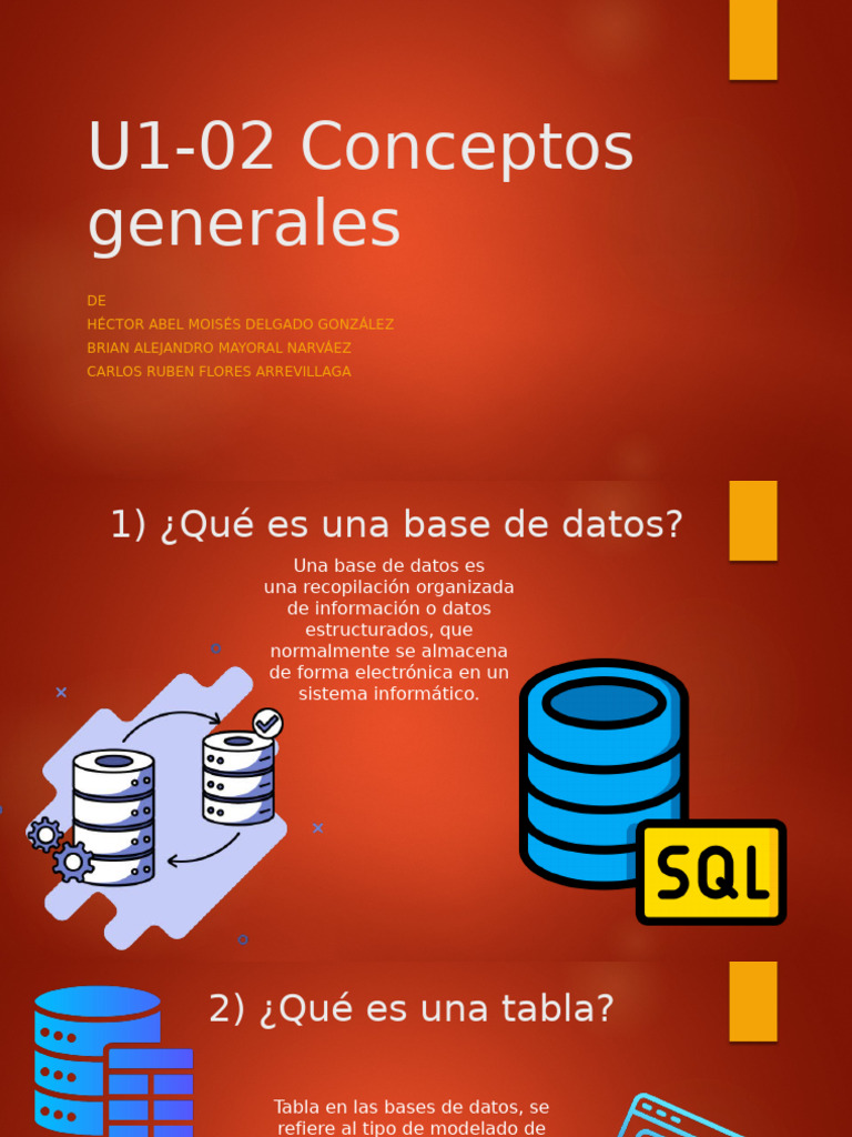 U1-02 Conceptos Generales | PDF