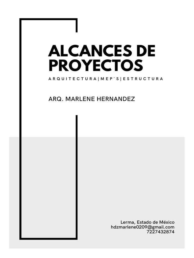 ALCANCES DE PROYECTOS | PDF ALCANCES DE PROYECTOS | PDF