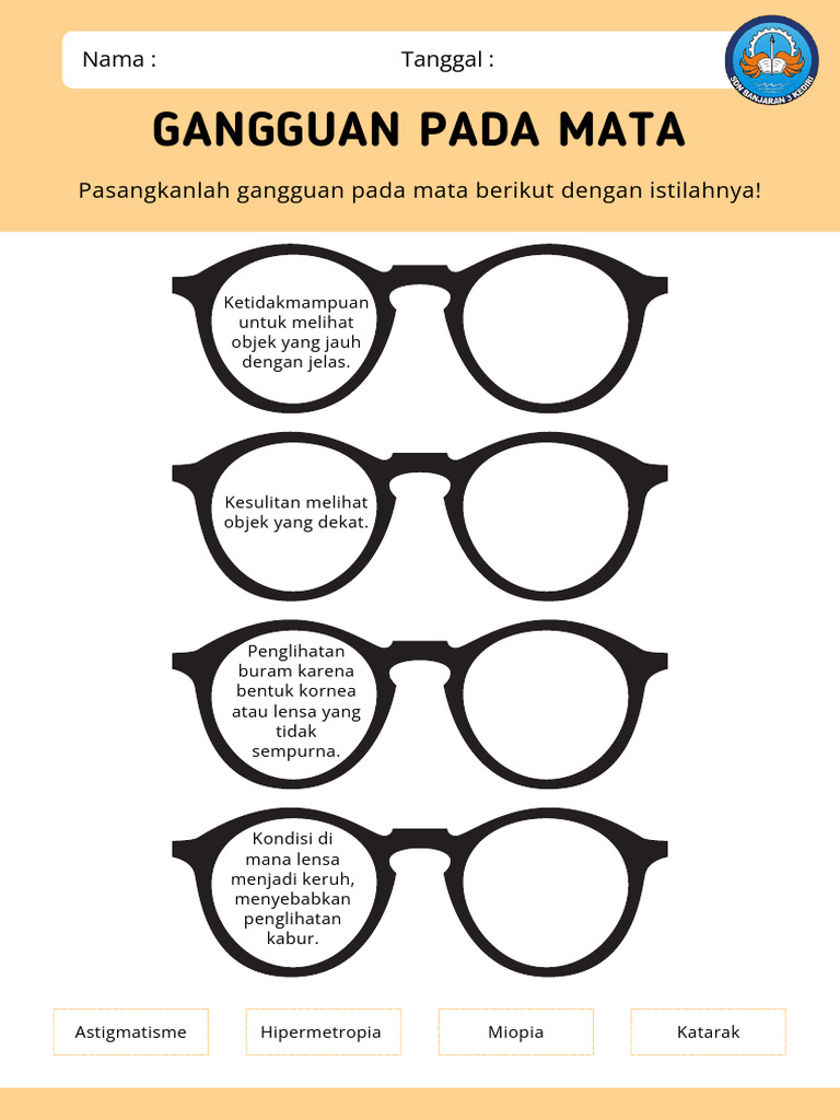 LKPD IPAS Gangguan Pada Mata | PDF