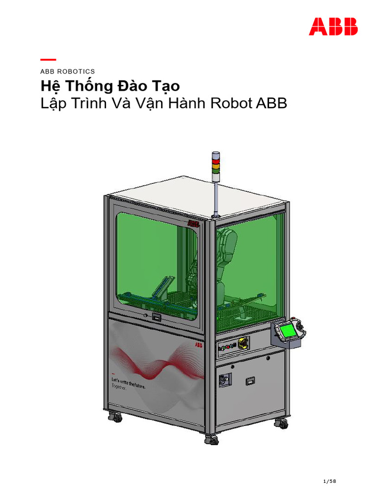 Hệ Thống Đào Tạo - Lập Trình Và Vận Hành Robot ABB - REV1.00 | PDF