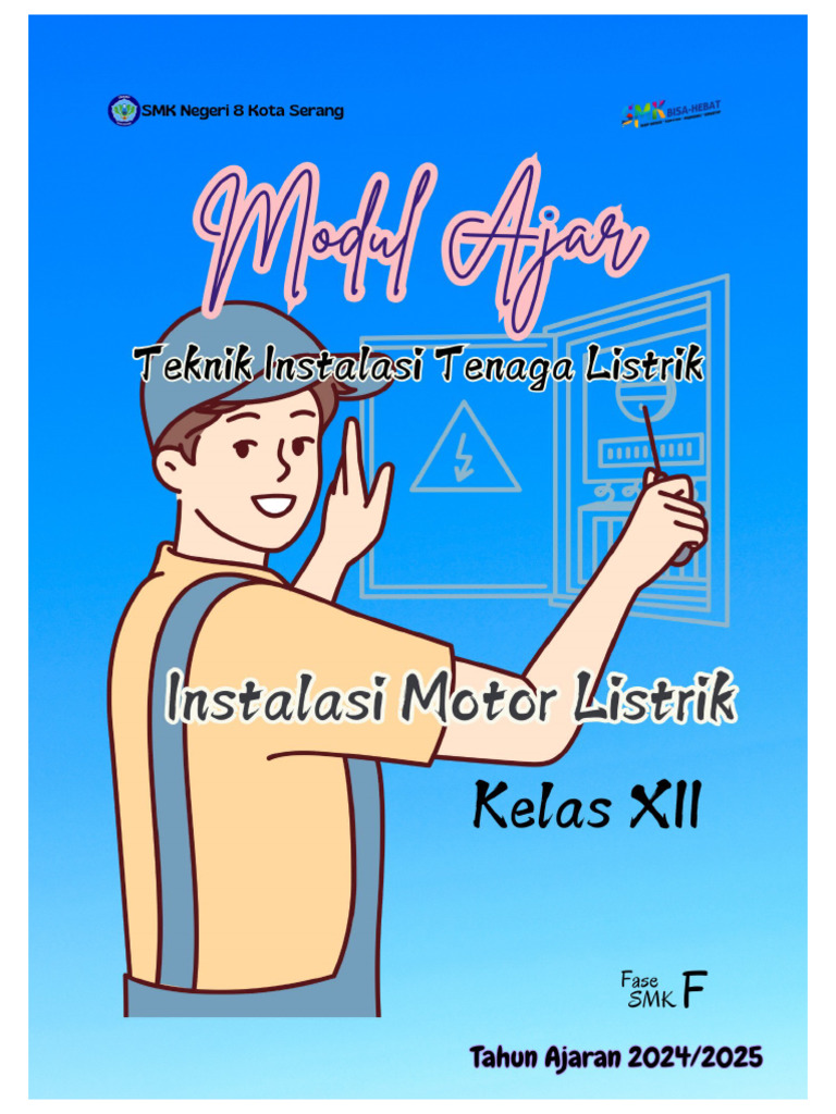 Modul Ajar Elemen Instalasi Motor Listrik Kelas XII | PDF